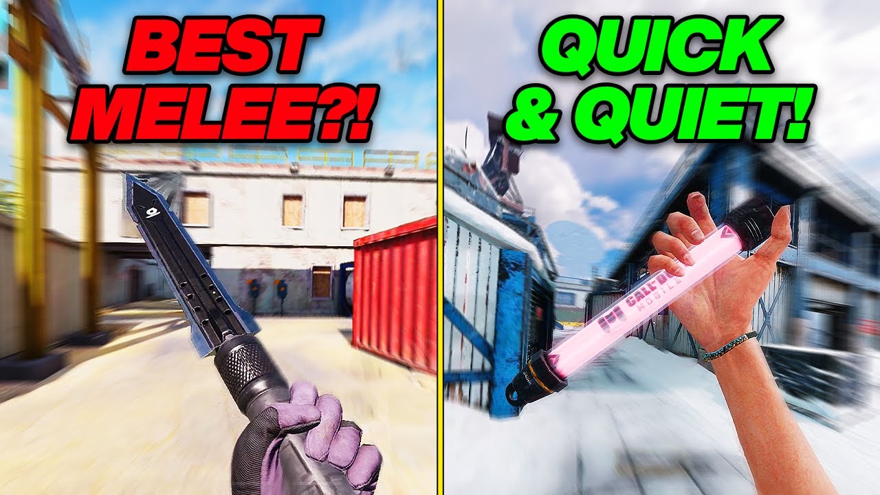 The BEST Melee Weapons You Need in CODM - YouTube
