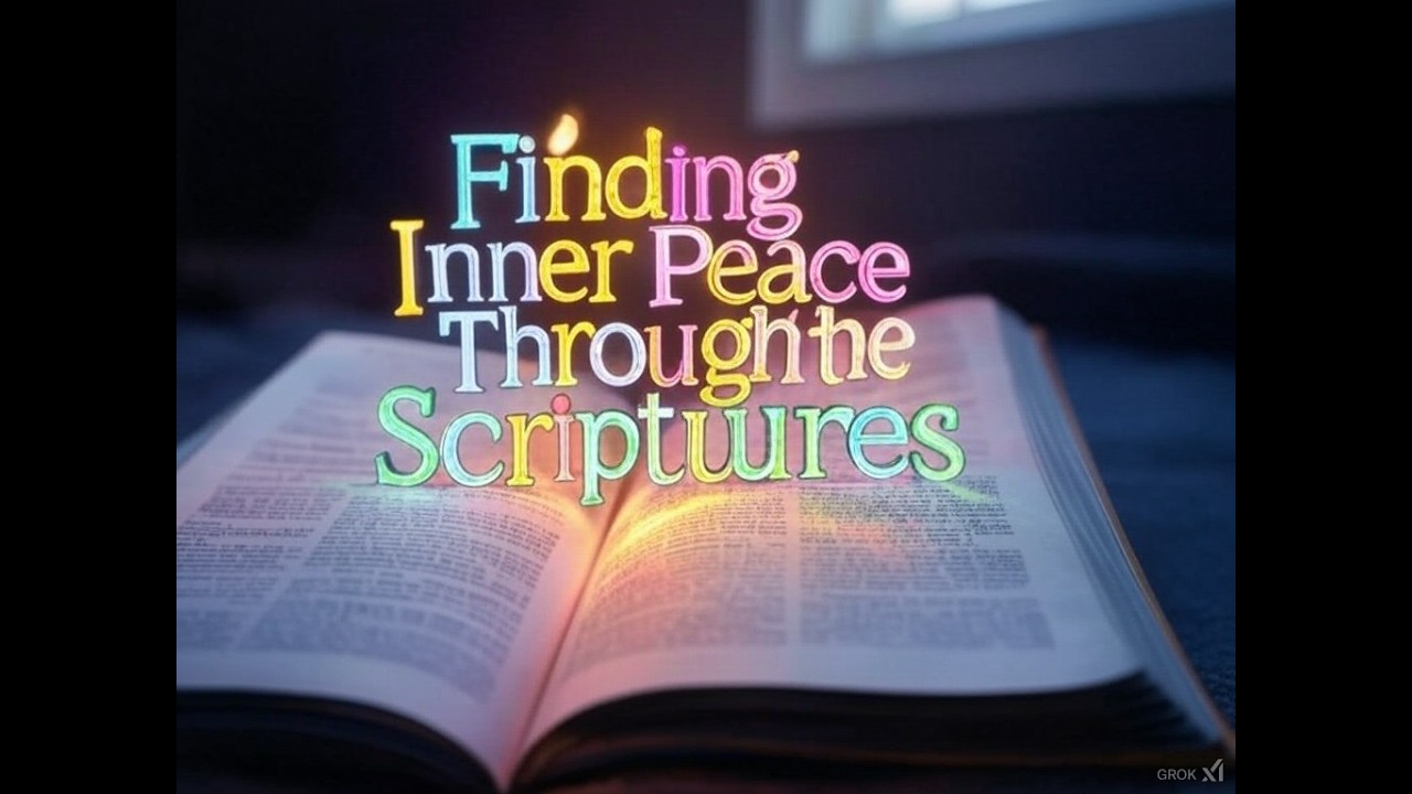 Finding Inner Peace Through the Scriptures 🌿 | @SpiritualSounds7 - YouTube