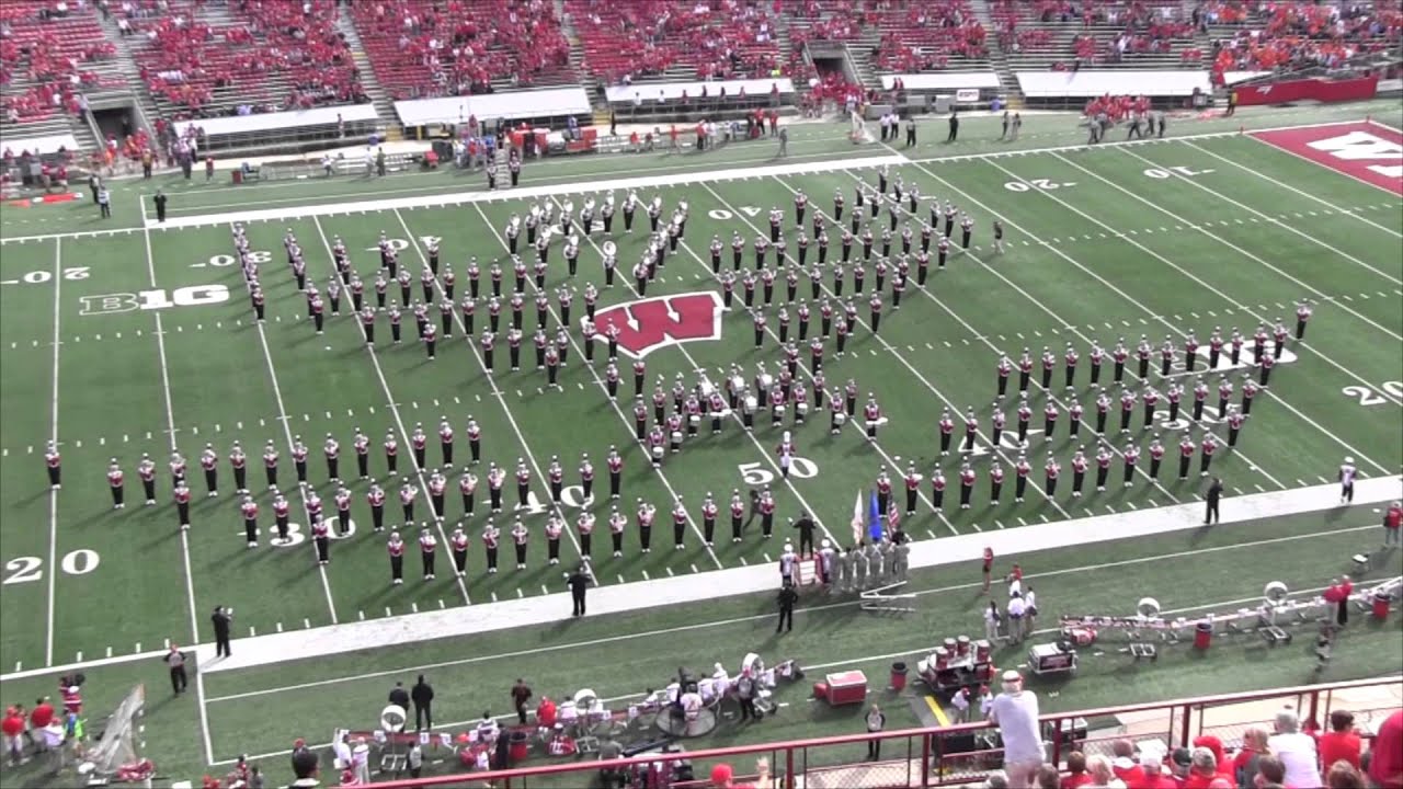 Wisconsin Band Pre-Game Sept. 20th 2014 - YouTube