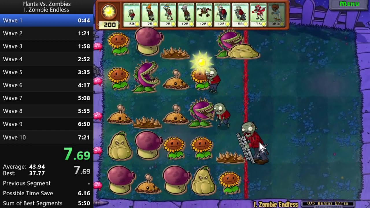 I, Zombie Endless - 35.8X Wave 1 (750 sun remaining) - YouTube