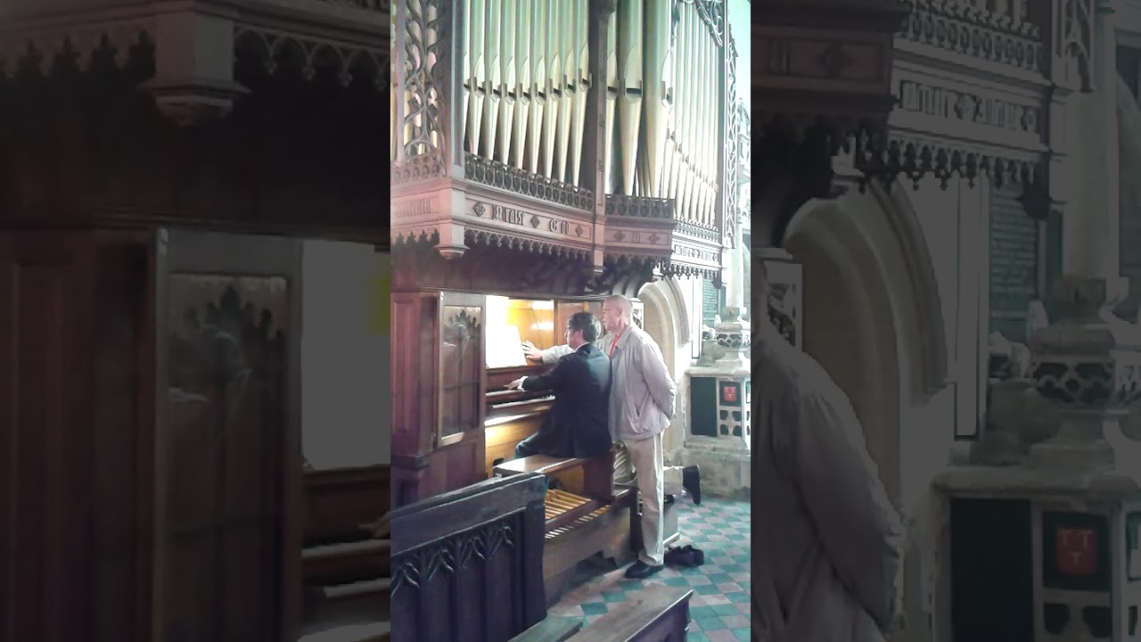 Ian Watts plays the Grade II listed organ at St Michael and All Angels ...