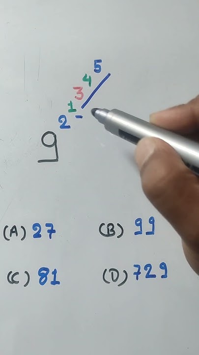 Power & exponent | #shorts - YouTube