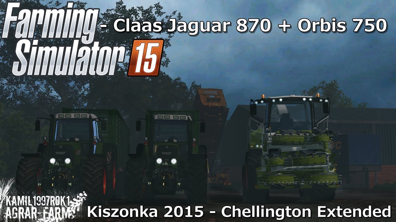 Mais Silage 2015 - Chellington Extended | Claas Jaguar 870 + Orbis 750 ...