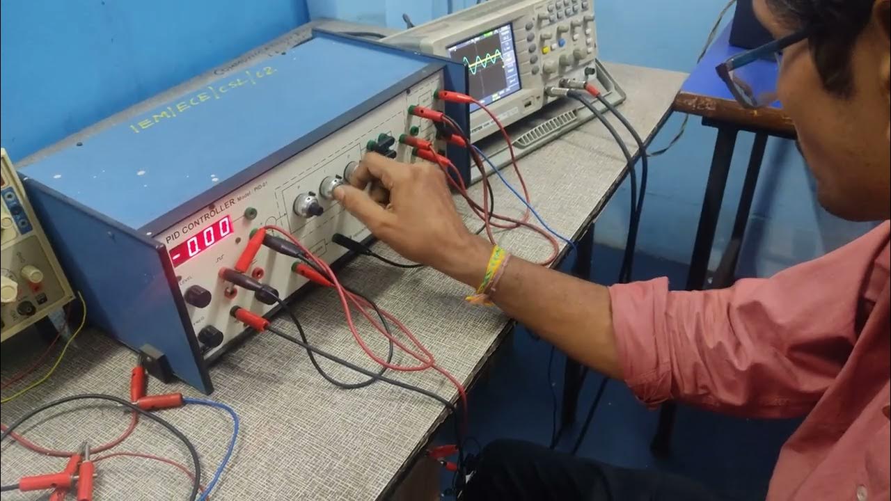 PID Experiment using PID Controller|CONTROL LAB EXPERIMENT| - YouTube