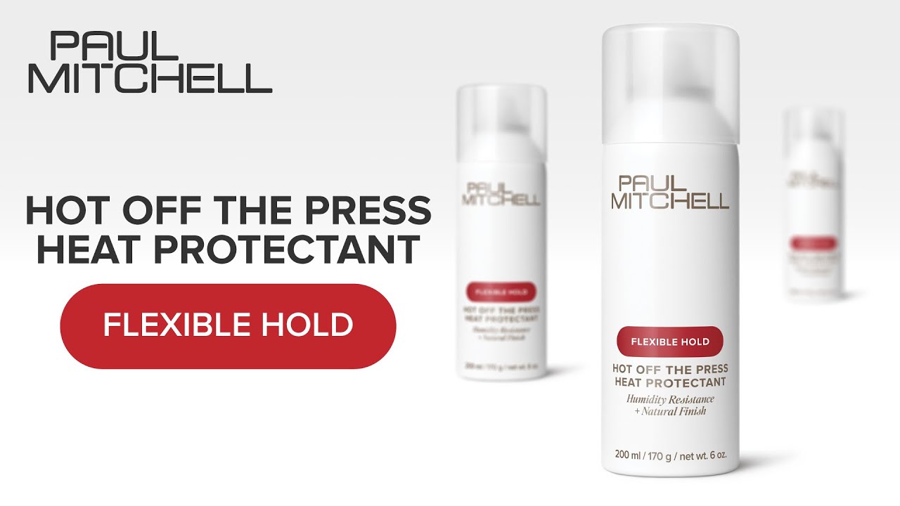 Paul Mitchell - Hot Off The Press Thermal Hair Spray - YouTube