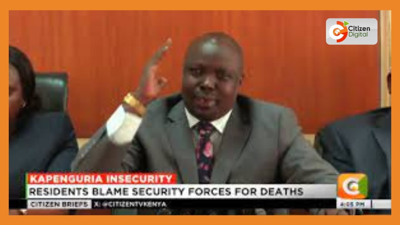 Residents block the Kapenguria-Lodwar Highway - YouTube