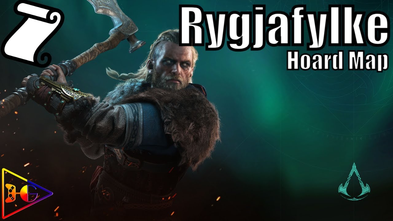Assassin’s Creed Valhalla - Rygjafylke Hoard Map - YouTube