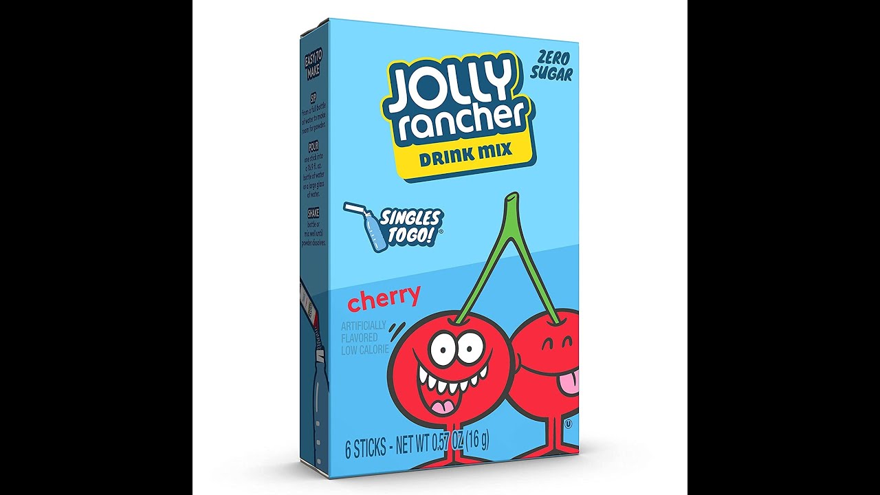 Jolly Rancher Cherry Drink Mix Review - YouTube