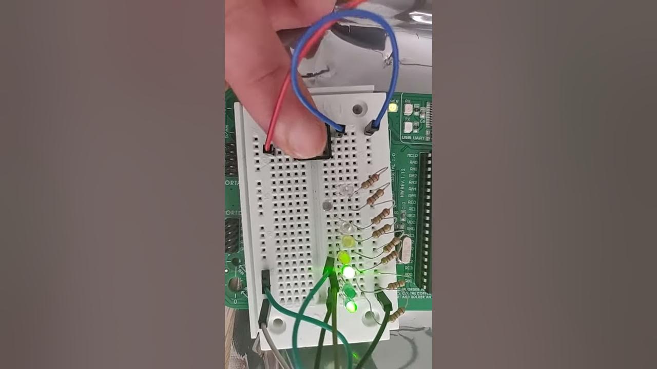 Micro Controlers Lab 6 Part 2 Question 11 Pic18f45k22 Youtube