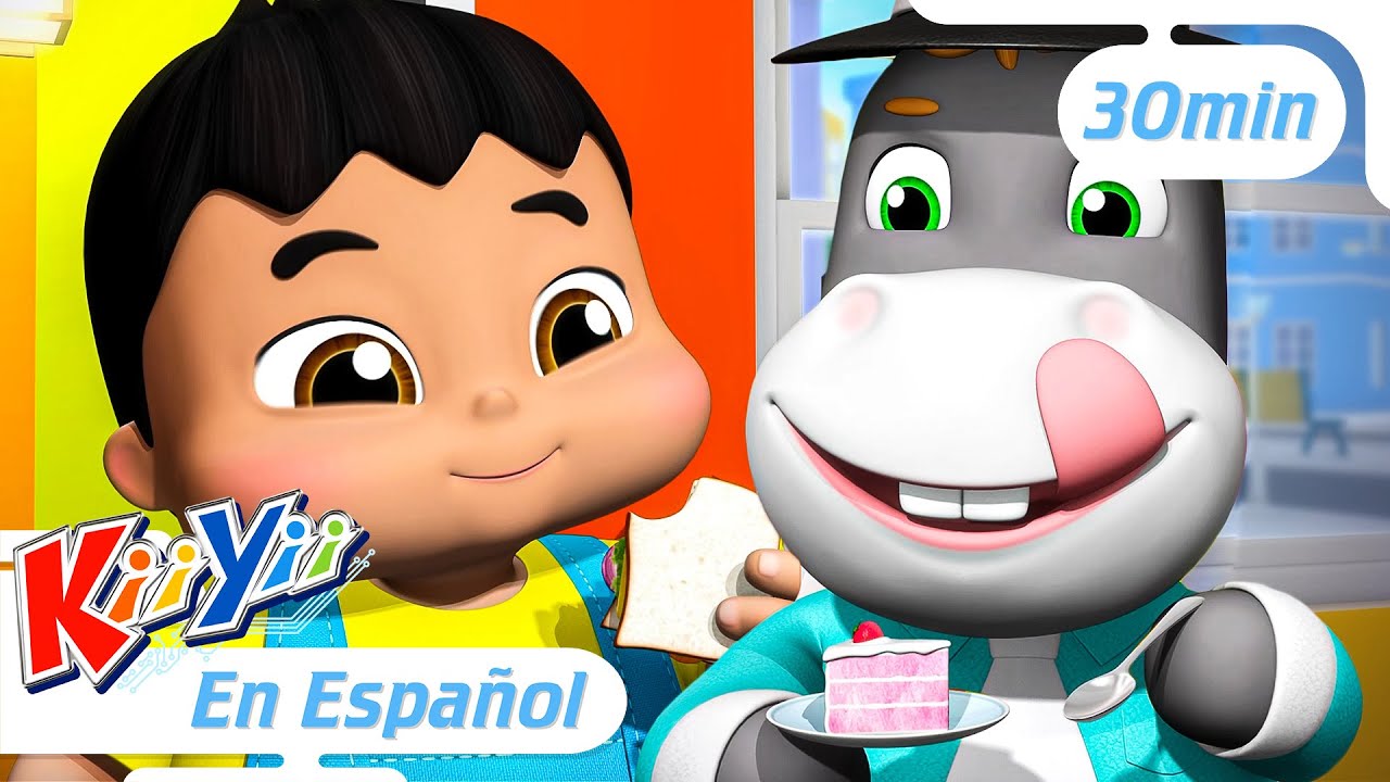 A mi burro, a mi burro | Canciones infantiles | 30 minutos Dibujos ...