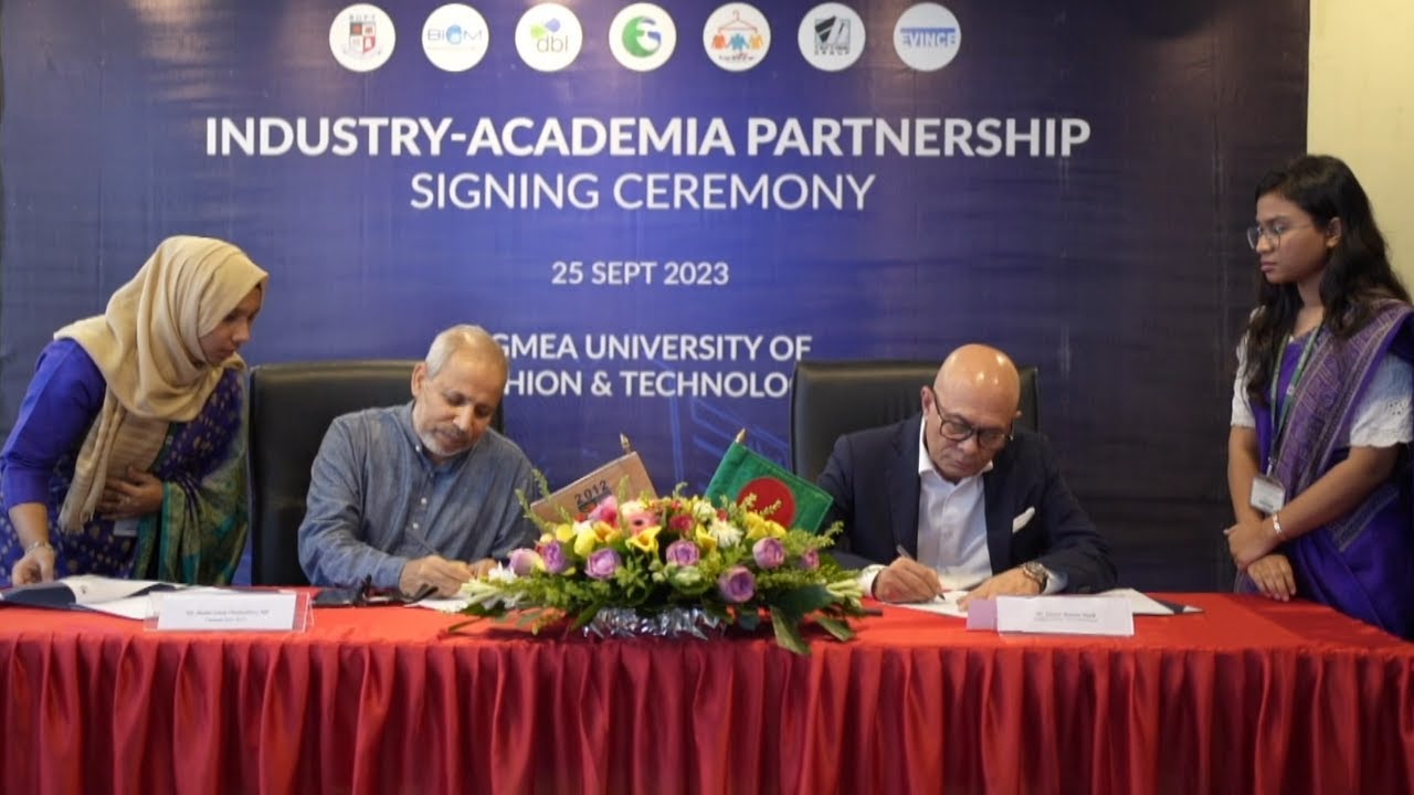 Speech of Managing Director of Textown Group About Industry Academia ...