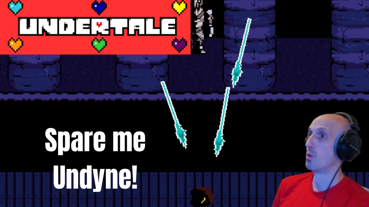 Spare me Undyne! Undertale Blind Playthrough! (Part 3) - YouTube