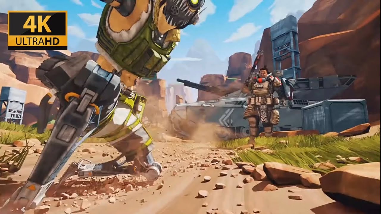 [4k60] Apex Legends| Battle charge Launch | Cinematic scene - YouTube