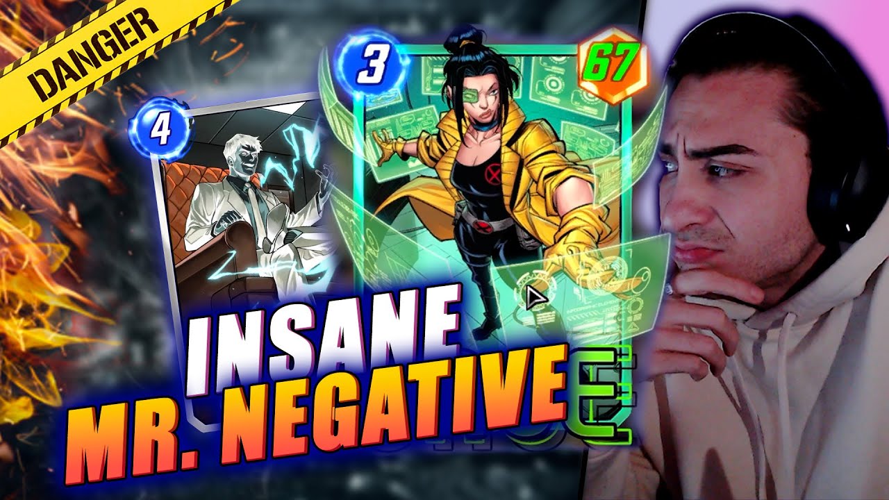 Questo Mr. Negative NON HA SENSO | Marvel Snap - YouTube