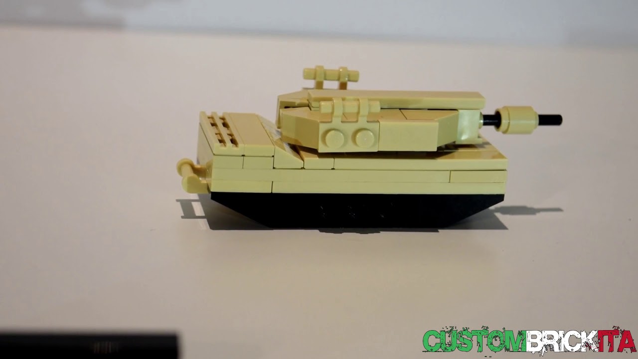 CarroArmato M1 Abrams Custom LEGO Mini Kit - YouTube