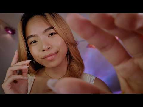 ASMR To Make Your Eyes Heavy 😌💤 Slow Visual Triggers for Sleep (Hand Movements, Air Tracing)