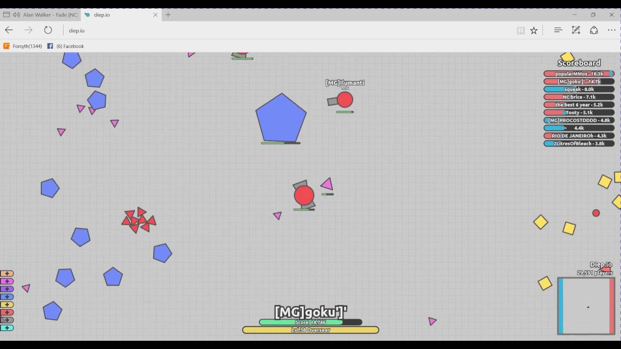 diep.io NEW Battleship Class, - YouTube
