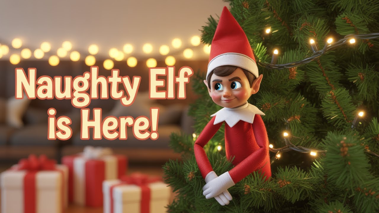 The Naughty Elf on the Shelf | Kids Christmas Song by RadKidz TV - YouTube