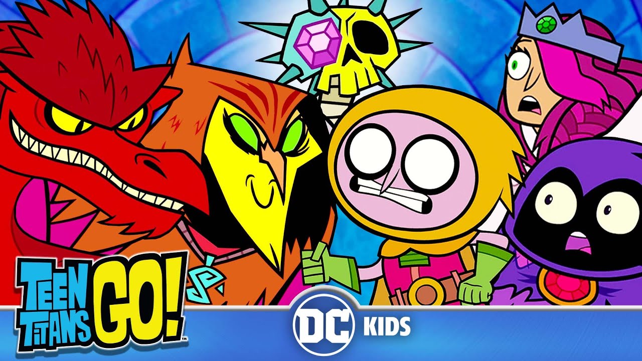 Dungeons and Dragons (and Titans) | Teen Titans Go! | @dckids - YouTube
