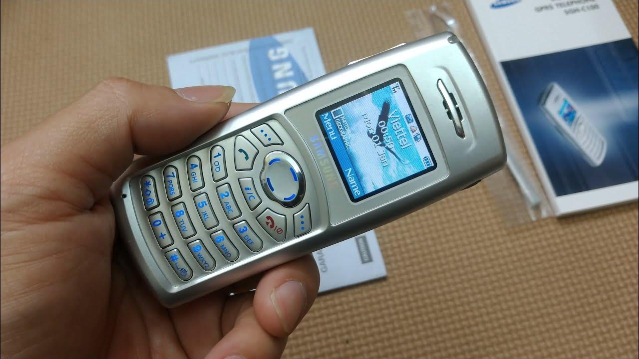 Samsung Sgh C100 xách tay Uk nhà mạng Orange - YouTube