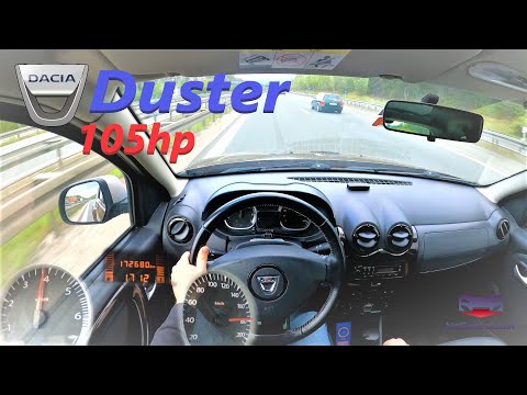 Dacia Duster Test Drive on Autobahn