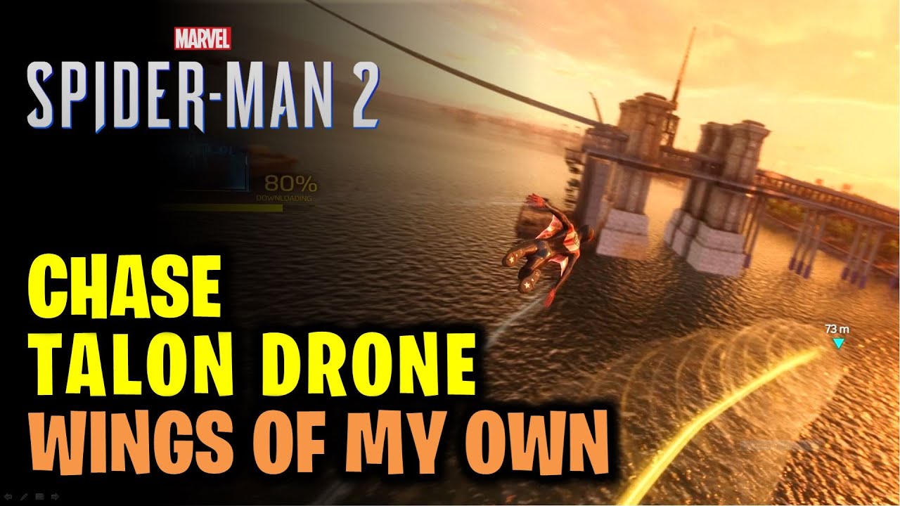 Chase the Talon Drone & Download Data | Wings of My Own | Spider-Man 2 ...