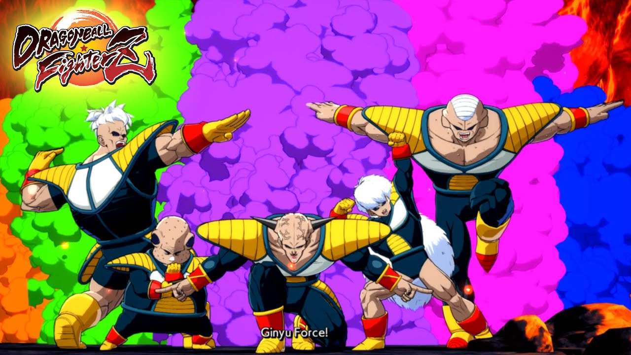 Captain Ginyu Alternative Color References - Dragon Ball FighterZ Mods ...