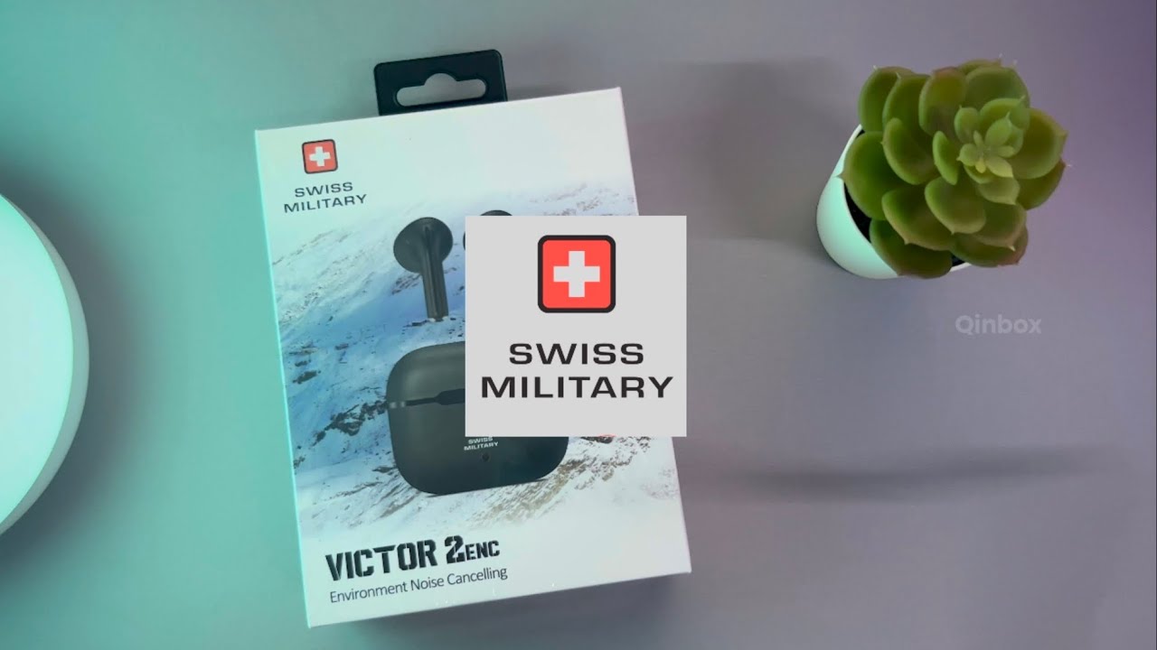 Swiss Military True Wireless Earbuds Victor 2 ENC in Qatar - YouTube