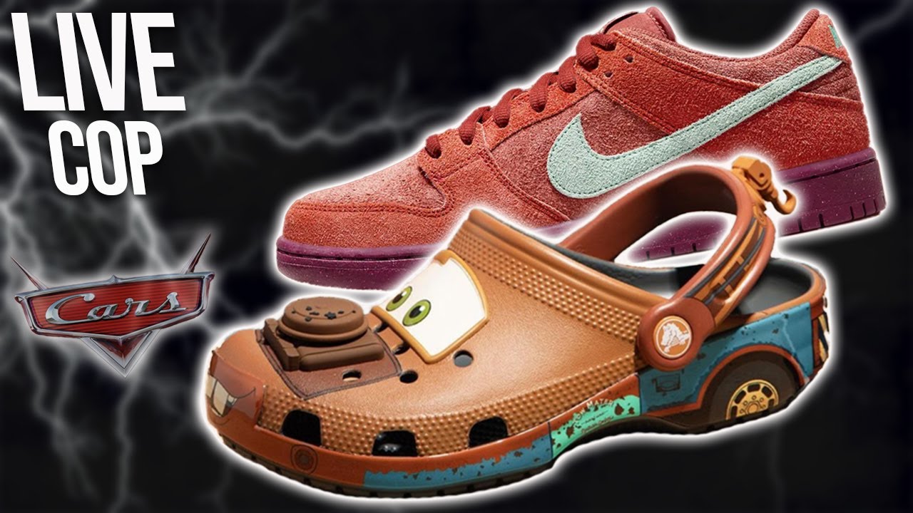 LIVE COP TOW MATER CROCS & Nike Dunks! - YouTube