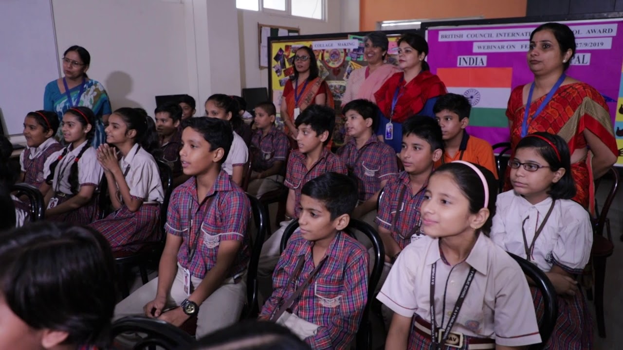 DAV PUBLIC SCHOOL NH-3 NIT. Faridabad. ISA AWARD COLLABORATION WITH ...