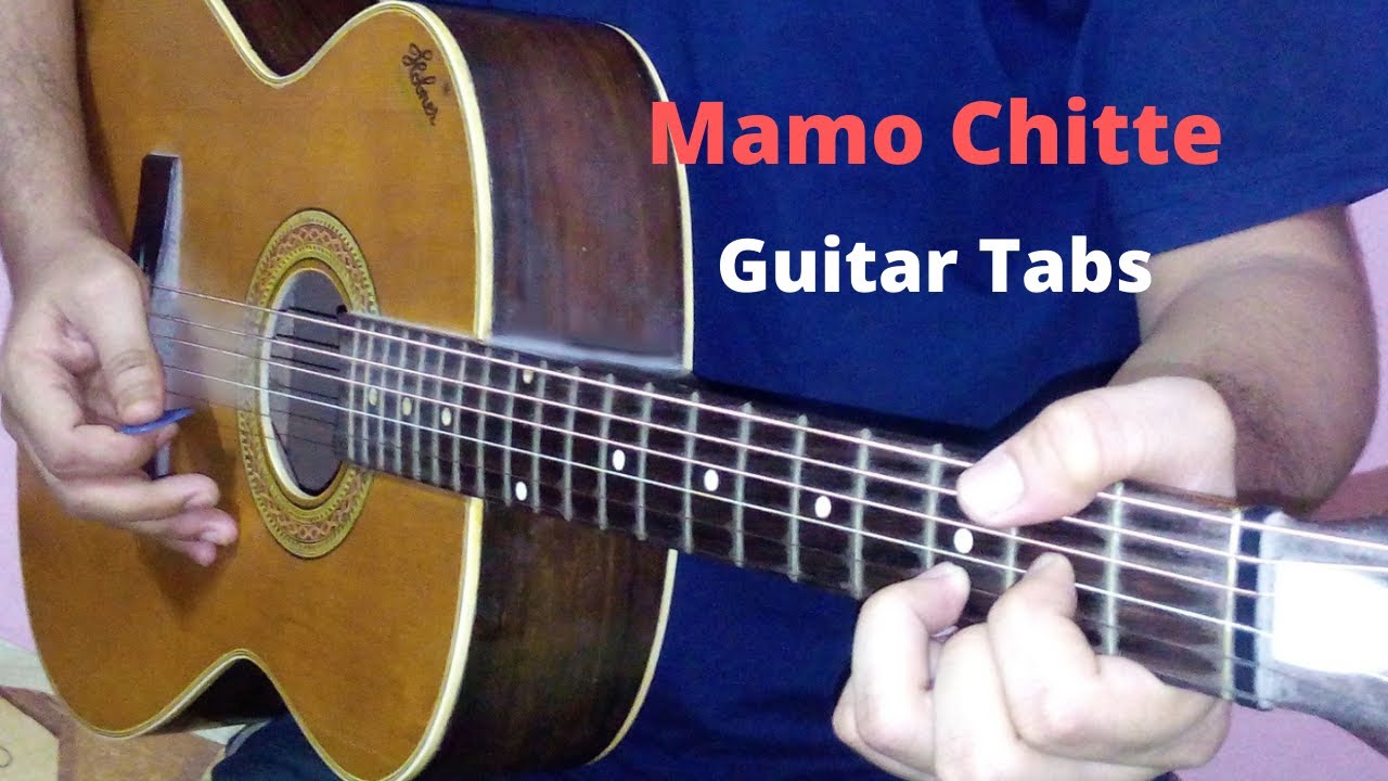 Mamo chitte guitar lead tabs cover | Rabindra Sangeet - YouTube