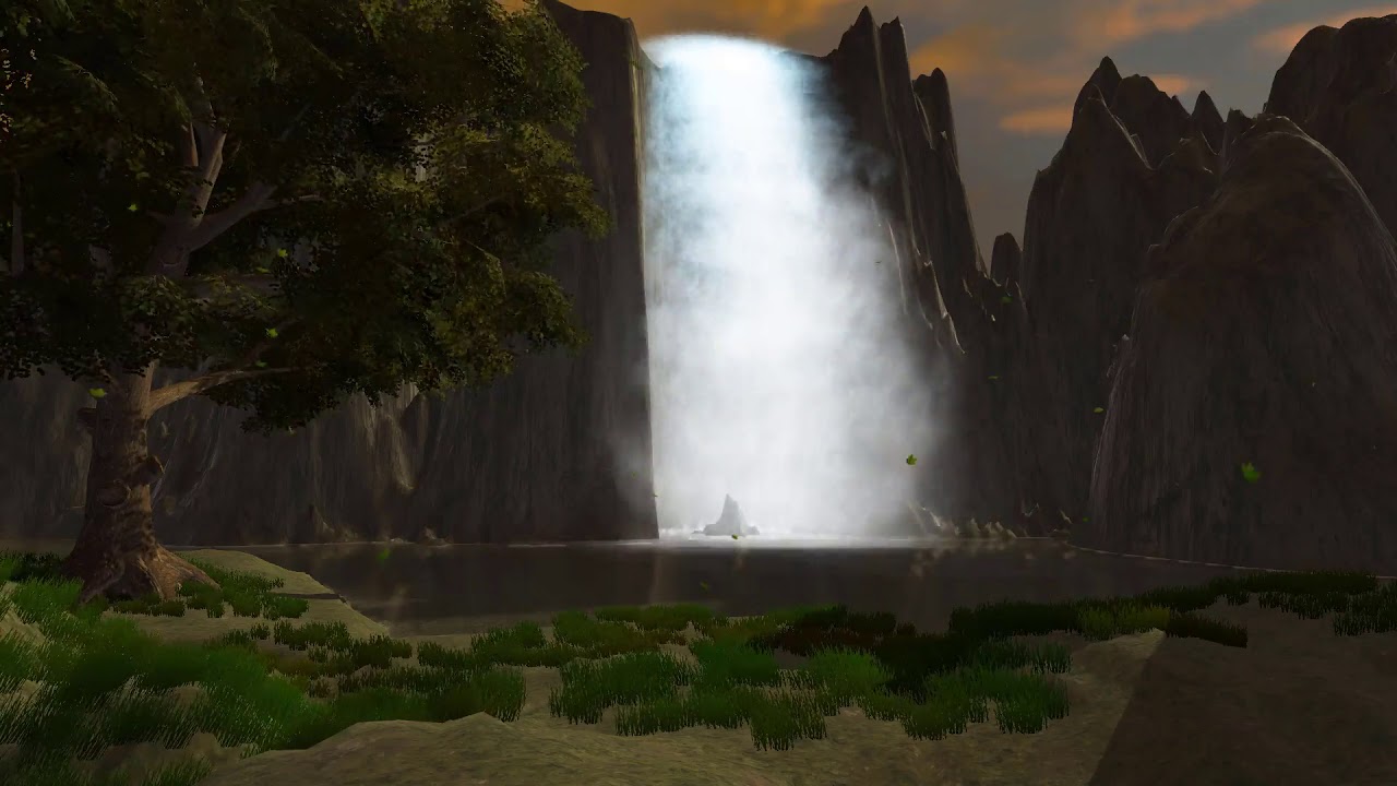 Waterfall VFX Effect Fifth Attempt - YouTube