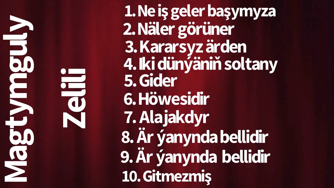 Goşgular toplumy 4nji bölüm - 10 şygyr - YouTube