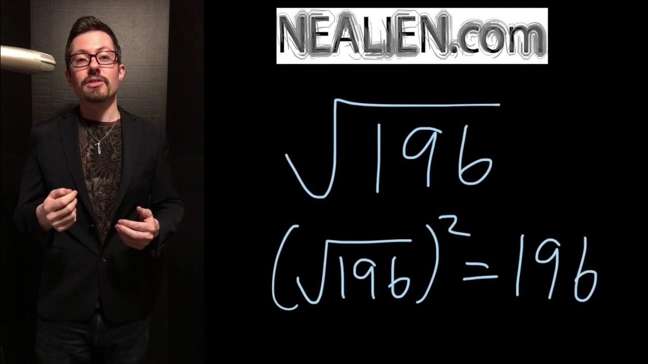 how-to-find-the-square-root-of-196-youtube