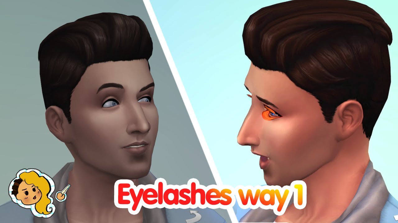 How to Create Eyelashes for the Sims 4 FAST and EASY! - YouTube