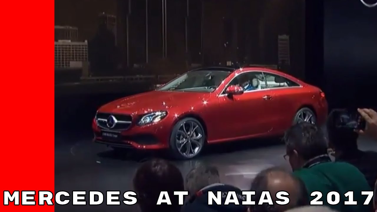 Mercedes Press Conference & E Class Unveiling At Detroit Auto Show ...