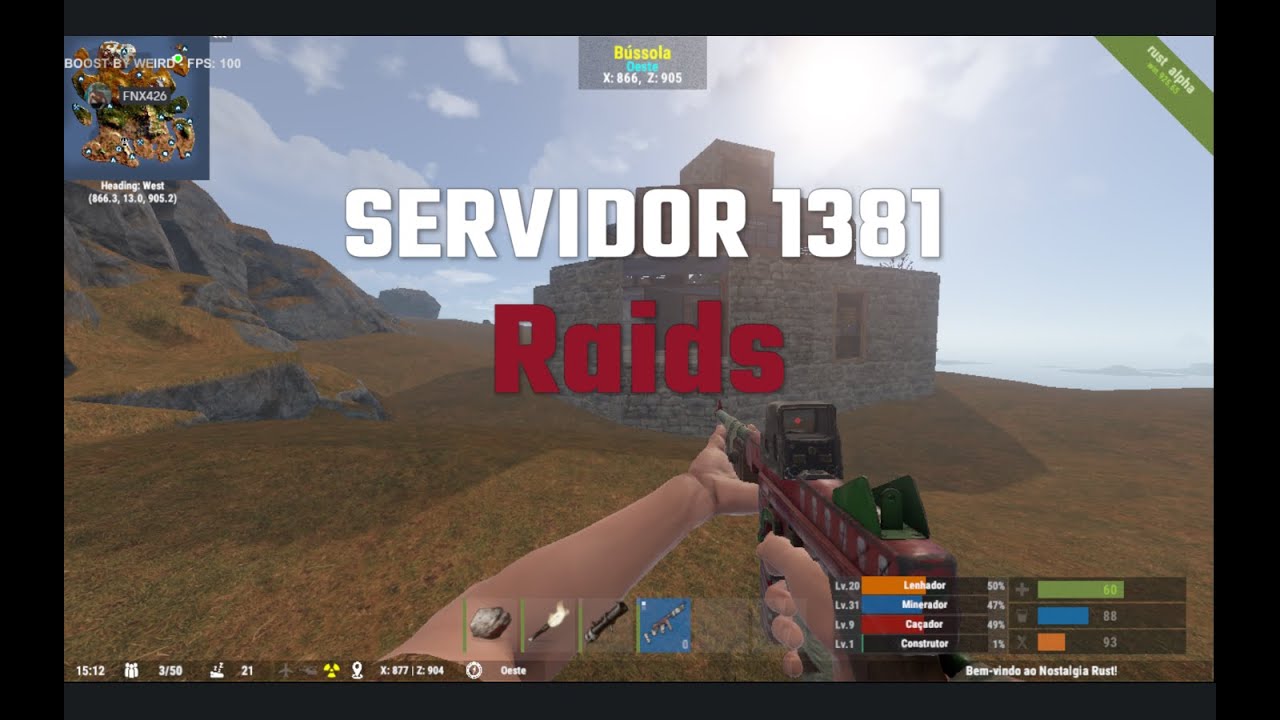 Servidor de Rust 1381(Nostalgia Rust) 2024 - YouTube