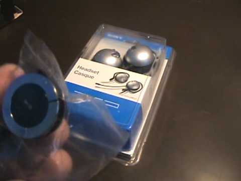 review: PSP headset with remote control(psp 2000 only) - YouTube