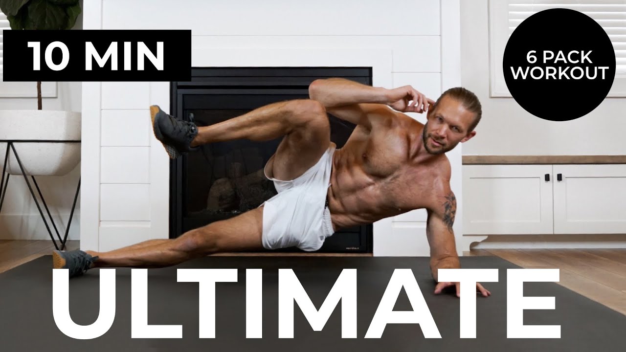 10 Min ULTIMATE Home 6 Pack Makeover! | TIFF x DAN Abs - YouTube