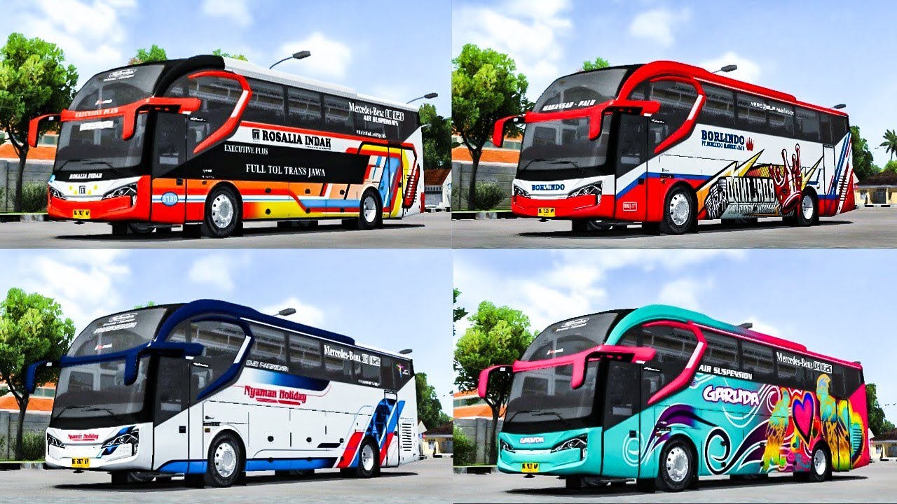 SHARE 4 LIVERY MOD BUS SKYLANDER R22 FACELIFT TERBARU FREE DOWNLOAD BY ...