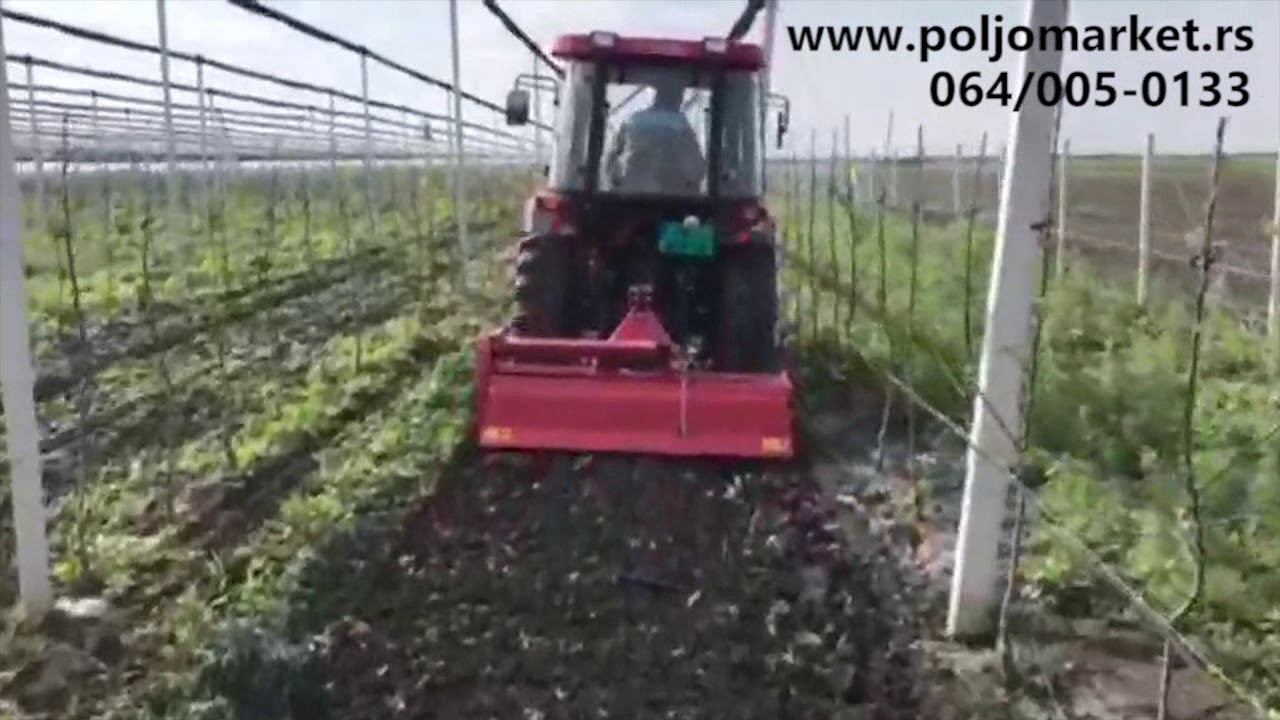 Traktorska freza | Bocna Freza | Rotaciona freza - POLJOMARKET - YouTube
