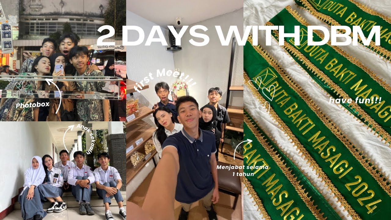 2 days fun with #dbm ‼️ || take content📱photobox📸 staycation 🛌 workshop ...