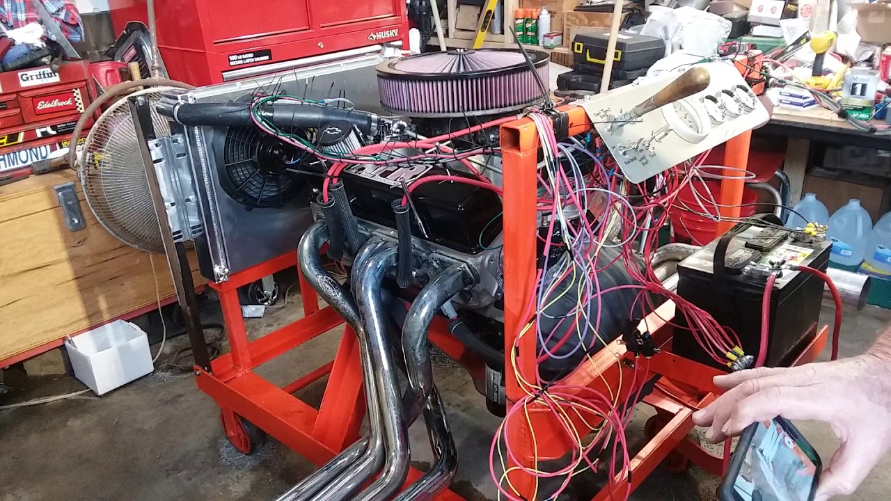 SBC 350 AFR 195cc Street Eliminator Competition - YouTube