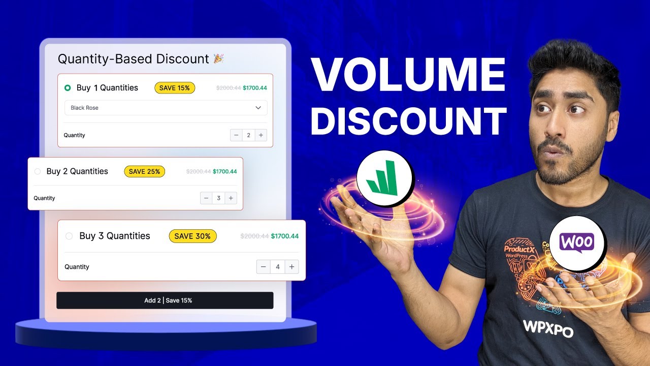How to Create Volume Discount Offers in WooCommerce - YouTube