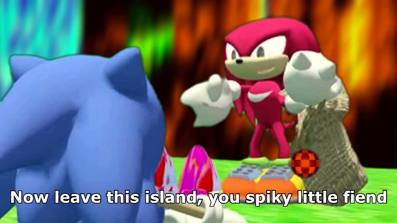 SFM Knuckles Sings At Sonic 3D VERSION - YouTube