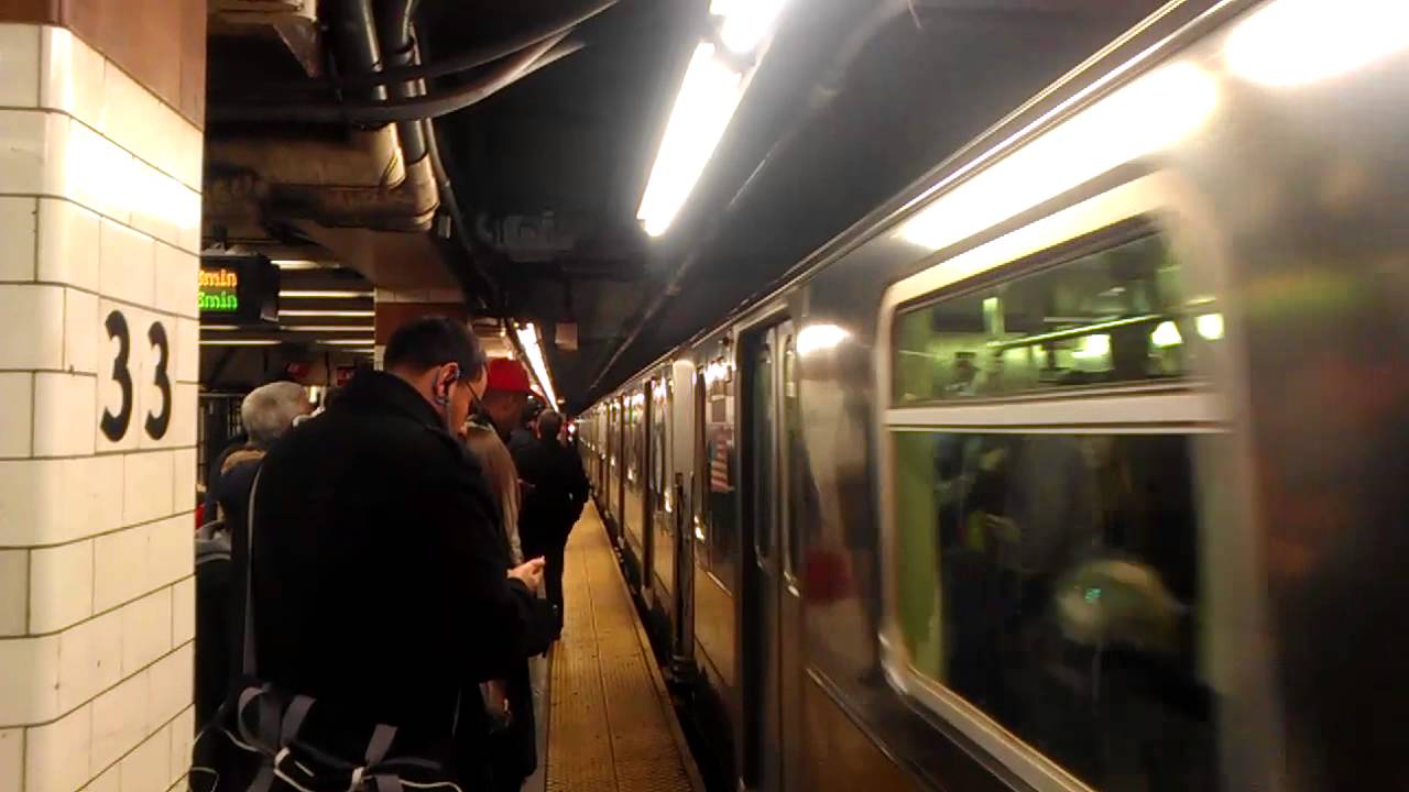 MTA R62A 6 Express Train - YouTube