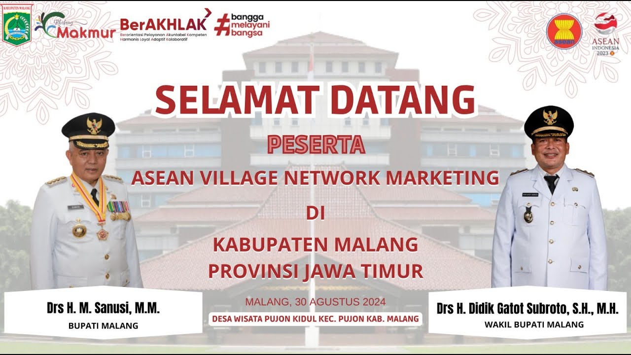 SOMRDPE Indonesia 2024 ASEAN RURAL EXSPO - YouTube