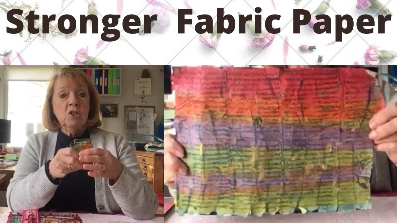 A stronger variation of Fabric Paper - YouTube