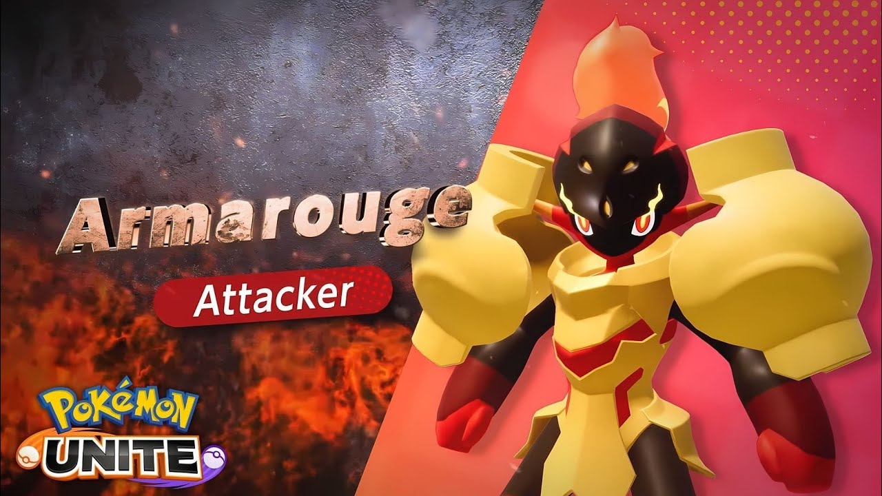 Pokemon unite | Armorouge {Attacker} match /tutorial #pokemon # ...