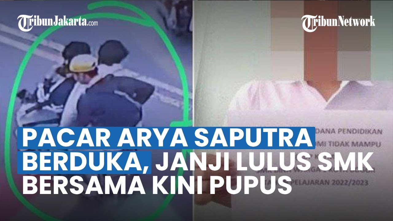Pacar Arya Saputra Berduka, Sudah Janji Lulus SMK Bersama Kini Pupus ...
